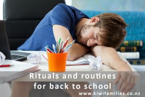 5 key routines for back to school - Kiwi Families