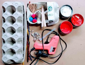 Egg Carton Fire Truck - Kiwi Families