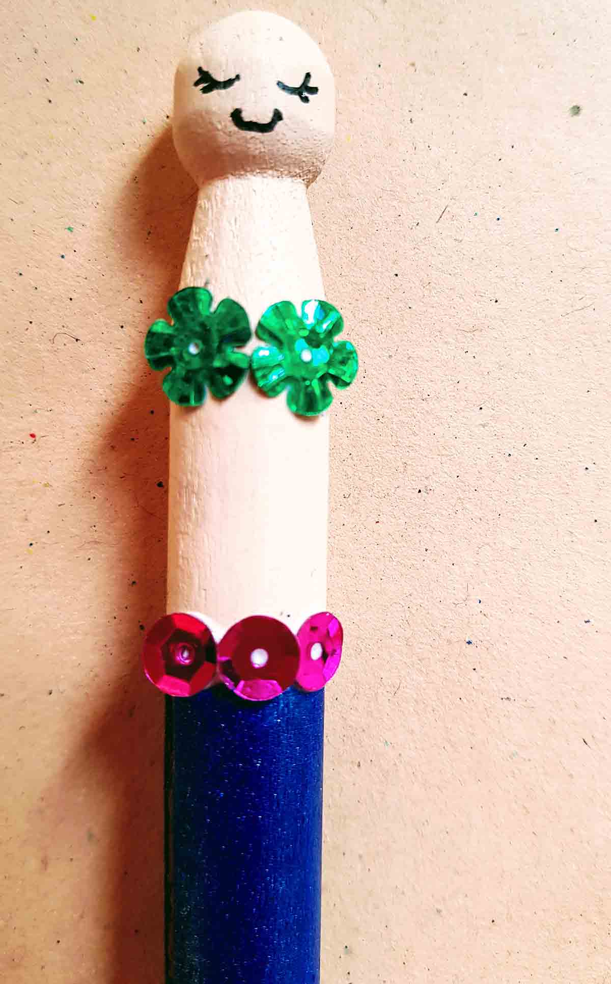 How to Make a Mermaid Peg Doll - Kiwi Families