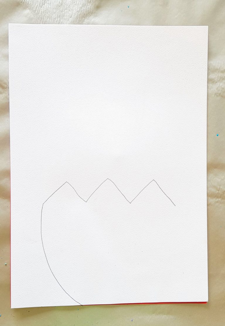 Easy Easter Bunny in an Egg Drawing - Kiwi Families