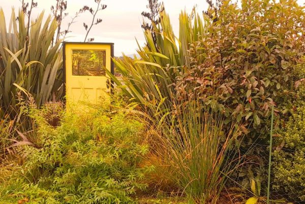DIY Garden Illusion Door - Kiwi Families