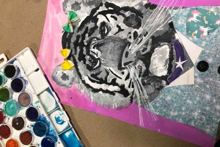 Animal Portraits Grey Value Scale Art Project - Kiwi Families